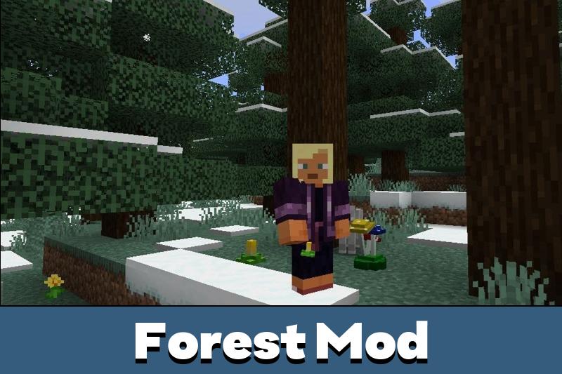 Download Forest Mod for Minecraft Bedrock Edition