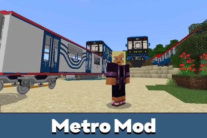 Download Metro Mod for Minecraft PE - Metro Mod for MCPE