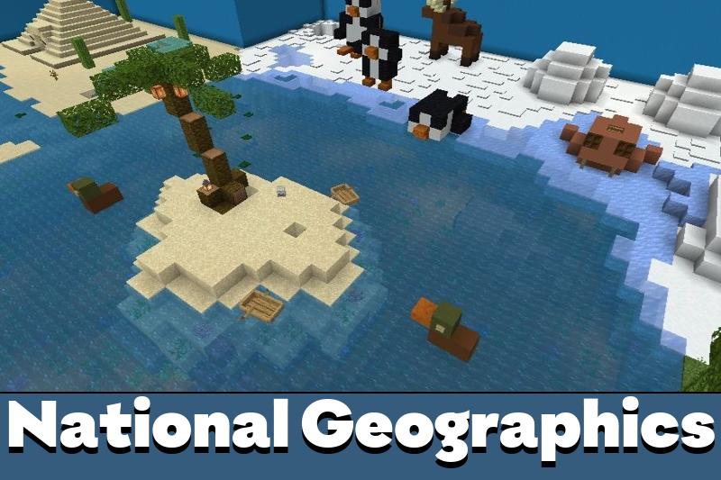 Download National Geographic Map for Minecraft PE - National Geographic ...