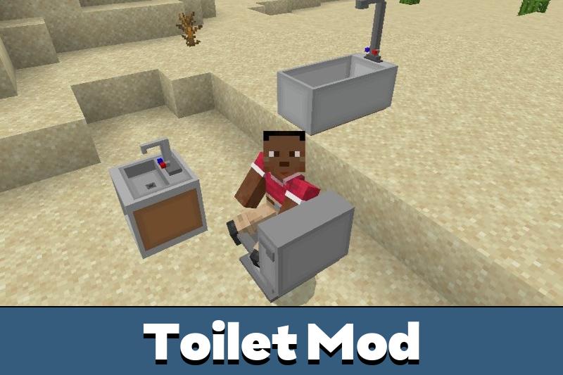 Download Toilet Mod for Minecraft PE - Toilet Mod for MCPE
