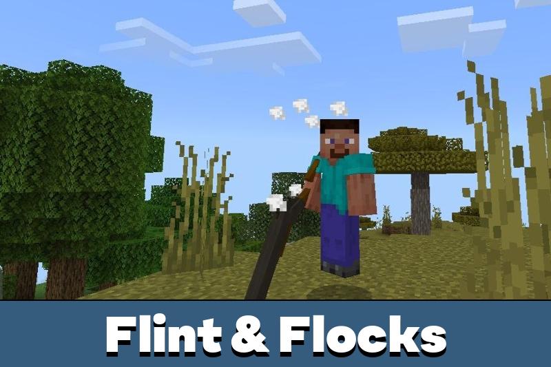 Download Flint and Flocks Mod for Minecraft PE - Flint and Flocks Mod ...