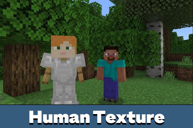 Download Human Texture Pack for Minecraft PE - Human Texture Pack for MCPE