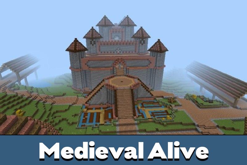 Download Medieval Alive Map for Minecraft PE - Medieval Alive Map for MCPE