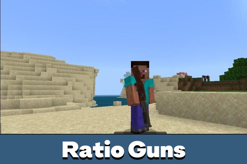 Download Ratio Guns Mod for Minecraft PE - Ratio Guns Mod for MCPE