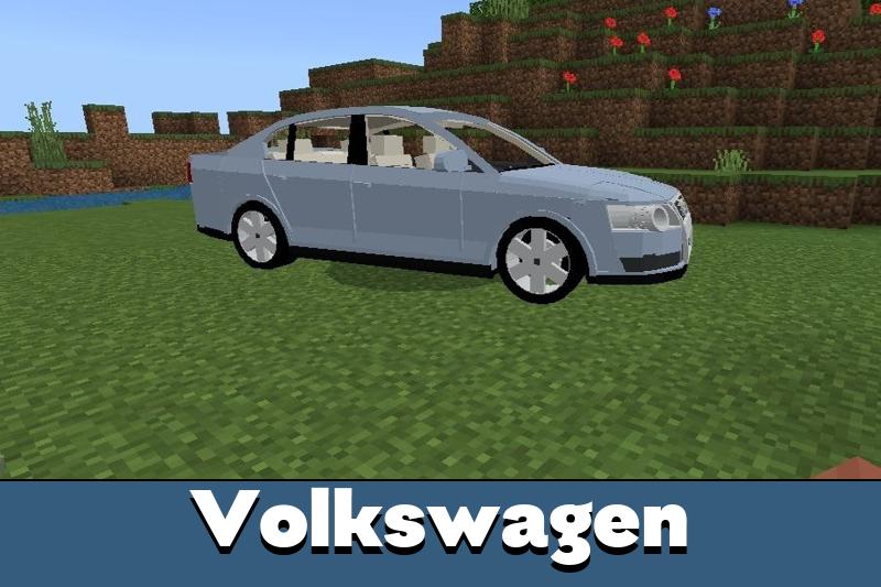 Download Volkswagen Mod for Minecraft Bedrock Edition