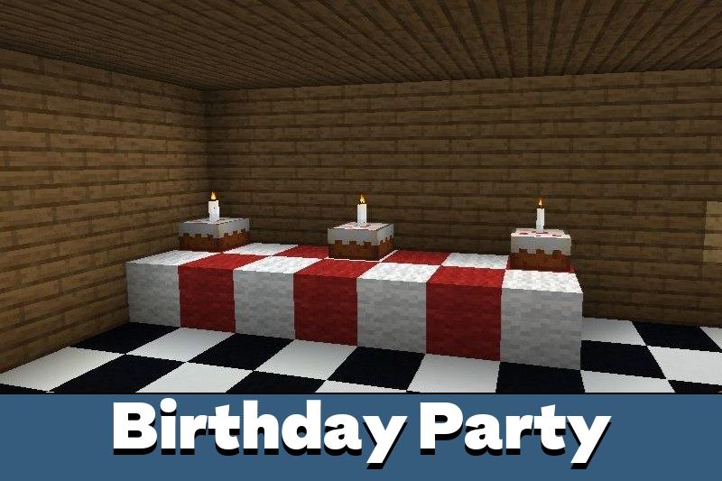 Download Birthday Party Map for Minecraft PE - Birthday Party Map for MCPE