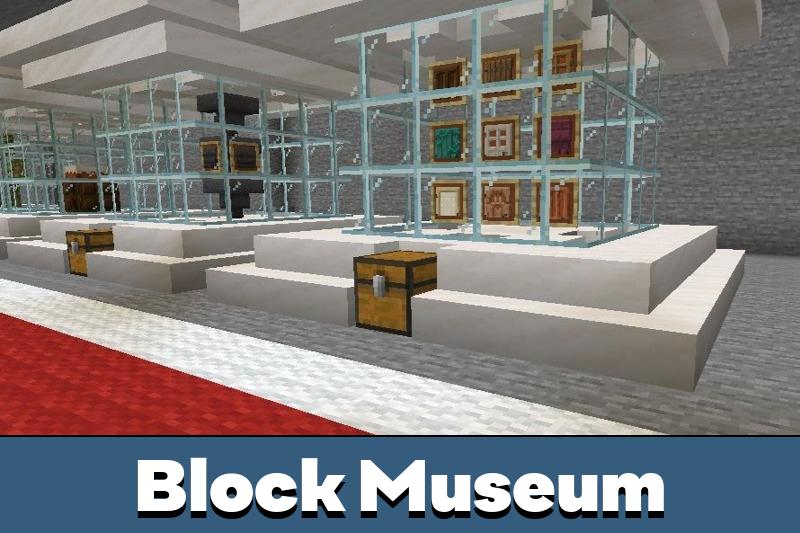 Download Block Museum Map for Minecraft Bedrock Edition