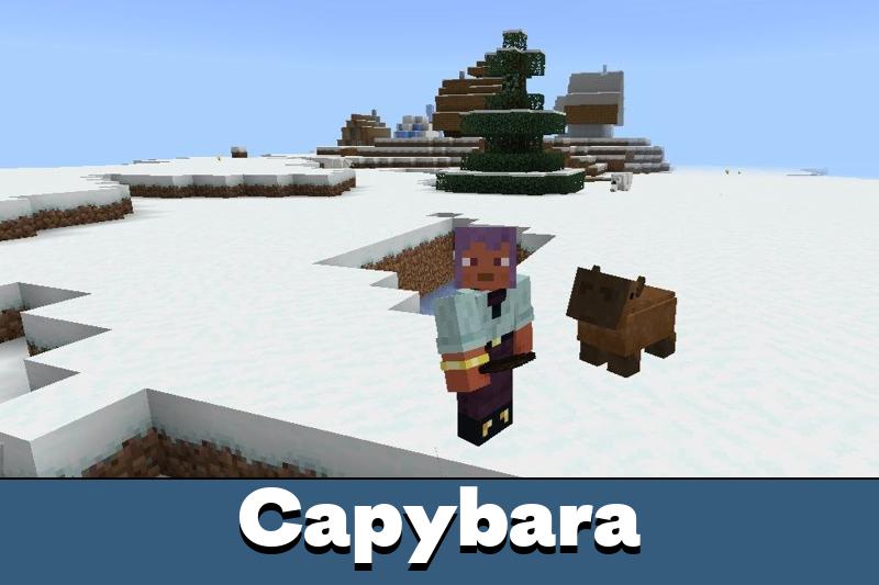 Download Capybara Mod for Minecraft PE - Capybara Mod for MCPE