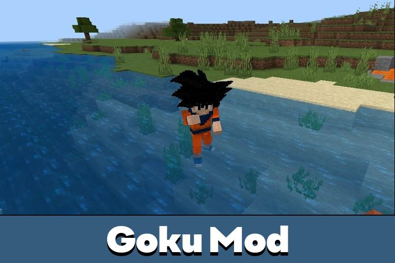 Download Goku Mod for Minecraft Bedrock Edition
