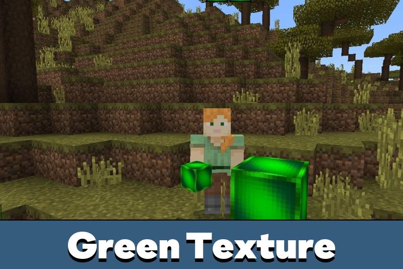 Download Green Texture Pack for Minecraft PE - Green Texture Pack for MCPE