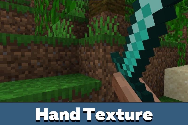 Download Hand Texture Pack for Minecraft Bedrock Edition