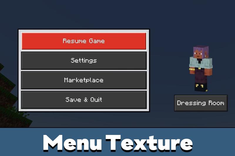 Download Menu Texture Pack for Minecraft PE - Menu Texture Pack for MCPE