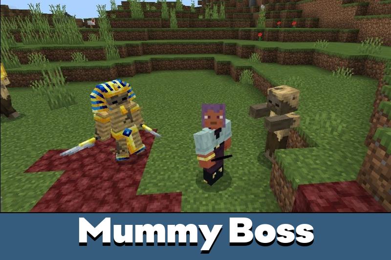 Download Mummy Boss Mod for Minecraft PE - Mummy Boss Mod for MCPE
