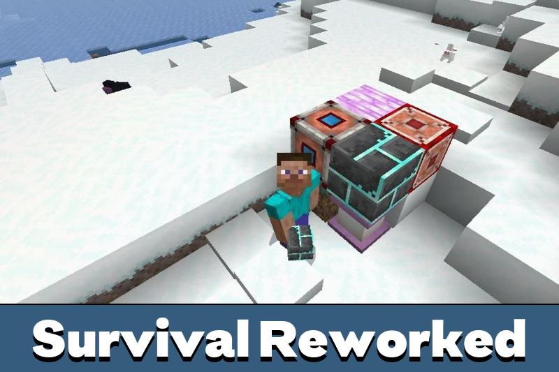 Download Survival Reworked Mod for Minecraft PE - Survival Reworked Mod ...