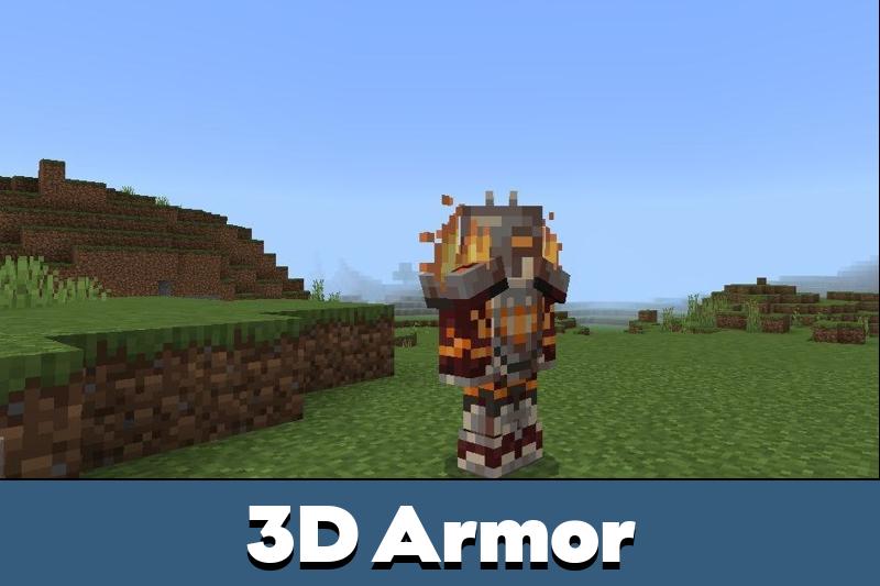 Download 3D Armor Mod for Minecraft PE - 3D Armor Mod for MCPE