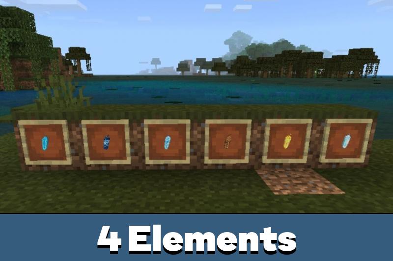 Download 4 Elements Mod for Minecraft PE - 4 Elements Mod for MCPE