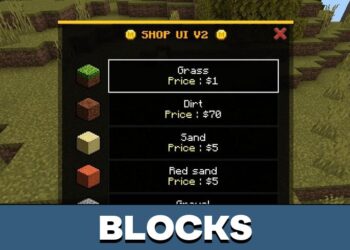 Download Shop UI Mod for Minecraft PE - Shop UI Mod for MCPE