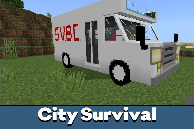 Download City Survival Mod for Minecraft PE - City Survival Mod for MCPE
