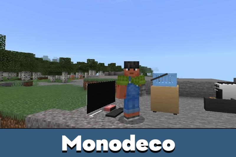 Download Monodeco Mod for Minecraft Bedrock Edition
