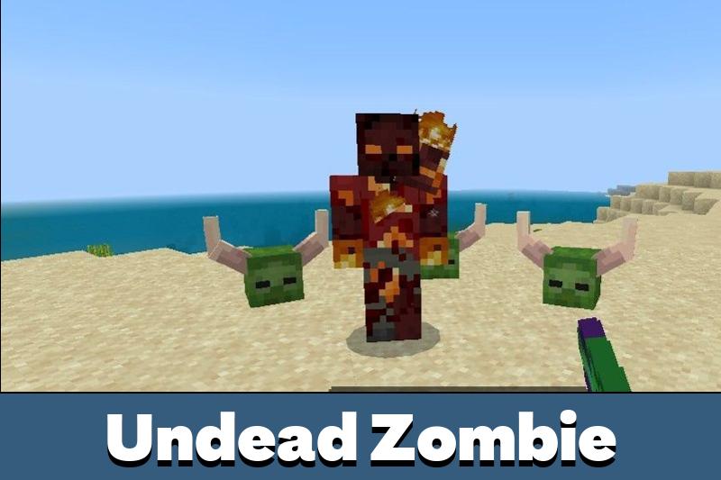 Download Undead Zombie Mod for Minecraft PE - Undead Zombie Mod for MCPE