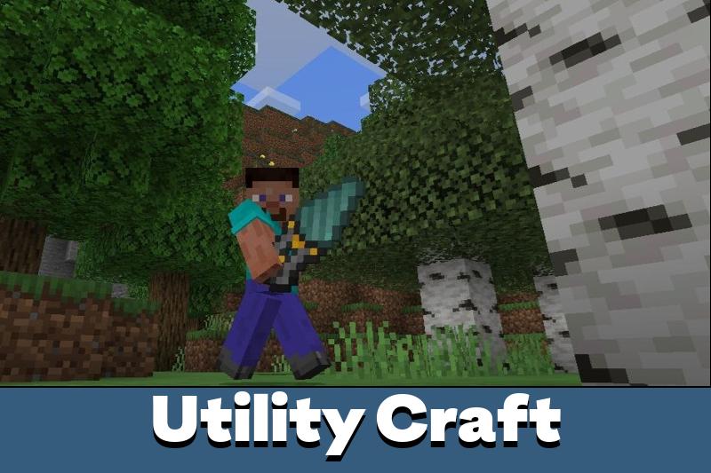 Download Utility Craft Mod for Minecraft Bedrock Edition