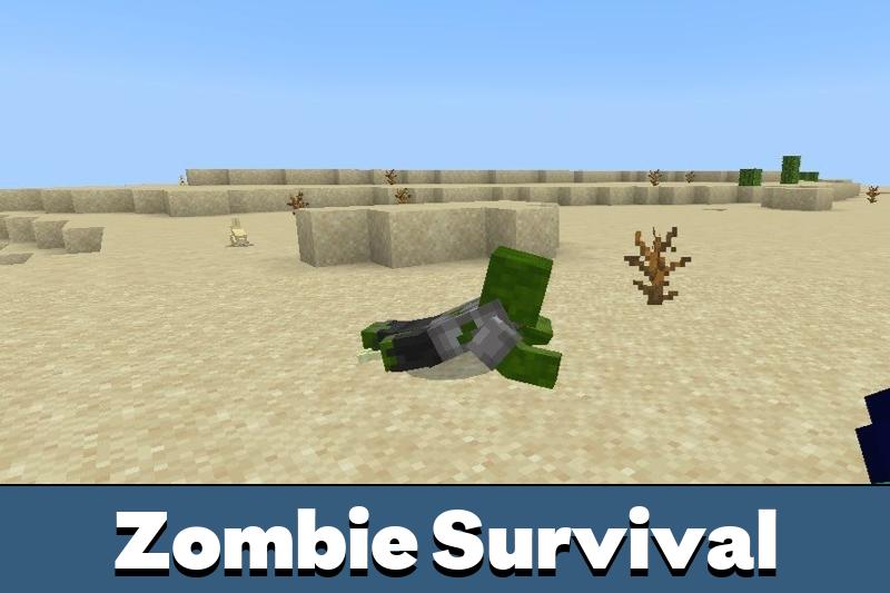 Download Zombie Survival Mod for Minecraft PE - Zombie Survival Mod for ...