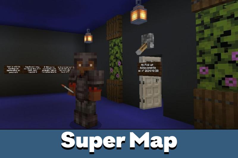 Download Achievements Super Map for Minecraft PE - Achievement World