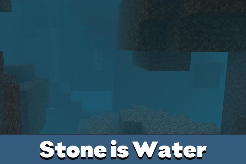 Download All Stone is Water Mod for Minecraft PE - All Stone is Water ...
