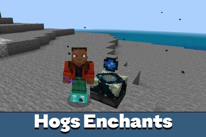 Download Hogs Enchants Mod for Minecraft PE - Hogs Enchants Mod for MCPE