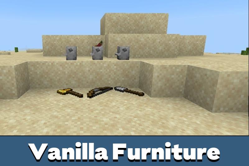 Download Vanilla Furniture Mod for Minecraft PE - Vanilla Furniture Mod ...
