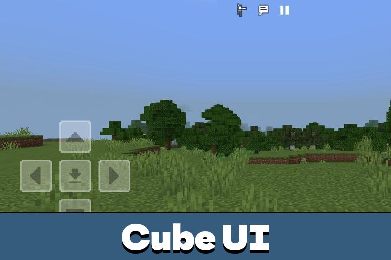 Download Cube UI Texture Pack for Minecraft Bedrock Edition