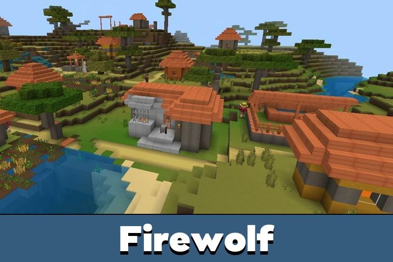 Download Firewolf Texture Pack for Minecraft PE - Firewolf Texture Pack for MCPE