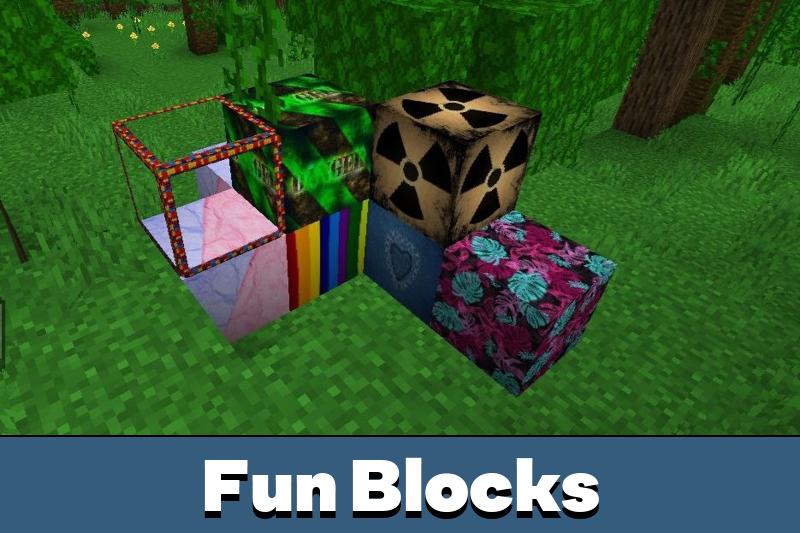 Download Fun Blocks Mod for Minecraft PE - Fun Blocks Mod for MCPE