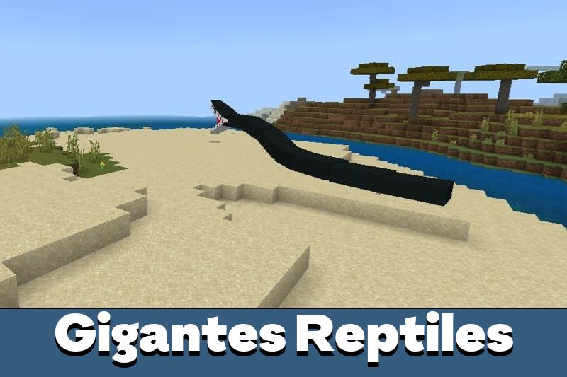Download Gigantes Reptiles Mod for Minecraft PE - Gigantes Reptiles Mod ...
