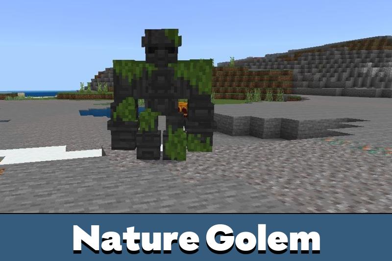 Download Nature Golem Texture Pack for Minecraft PE - Nature Golem ...