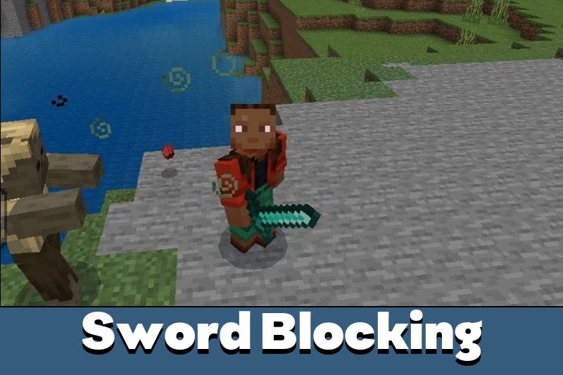 Download Sword Blocking Mod for Minecraft PE - Sword Blocking Mod for MCPE