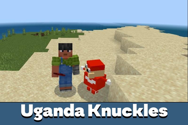 Download Uganda Knuckles Mod for Minecraft PE - Uganda Knuckles Mod for MCPE