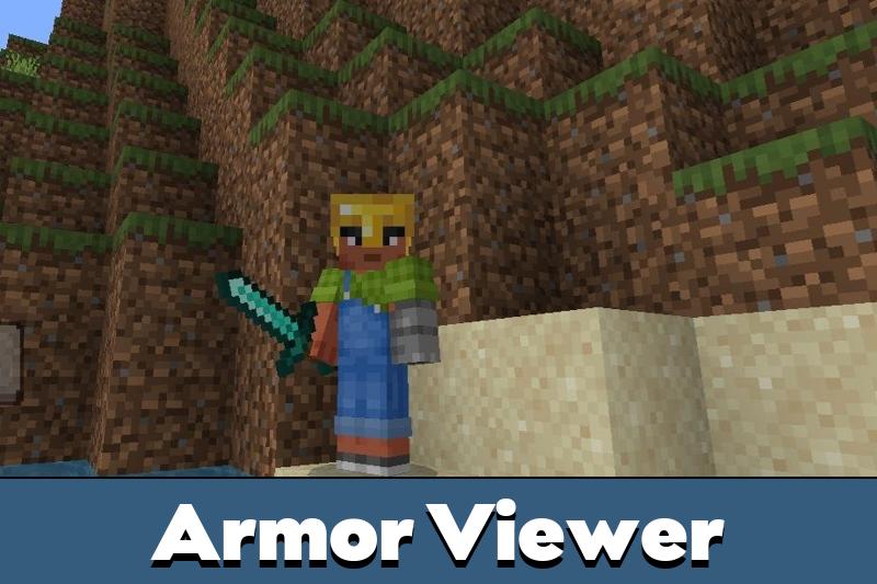 Download Durability Armor Viewer Mod for Minecraft PE