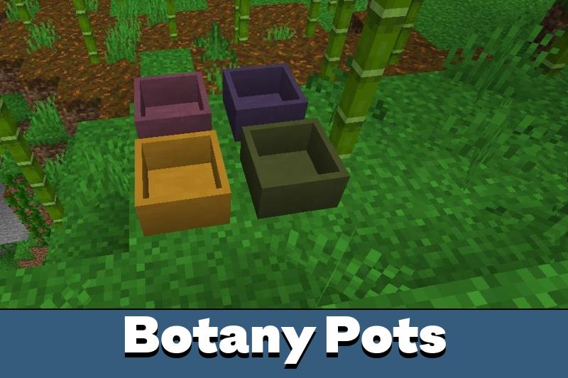 Download Botany Pots Mod for Minecraft PE - Botany Pots Mod for MCPE