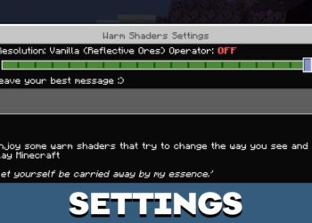 Download Warm Shader for Minecraft PE - Warm Shader for MCPE