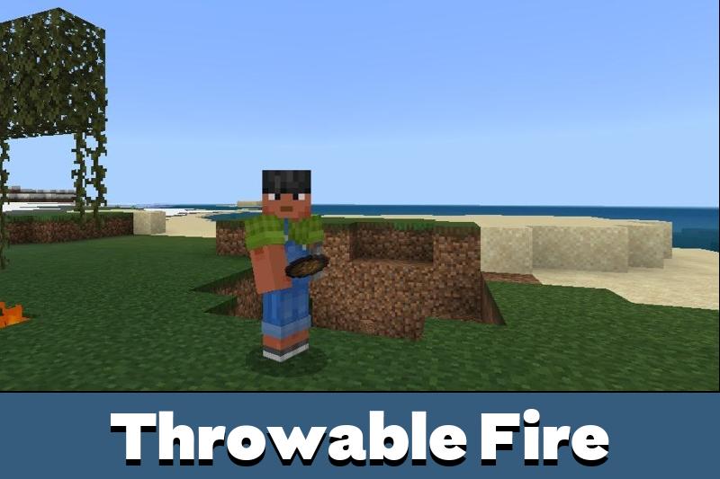 Download Throwable Fireball Mod for Minecraft PE - Throwable Fireball Mod for MCPE