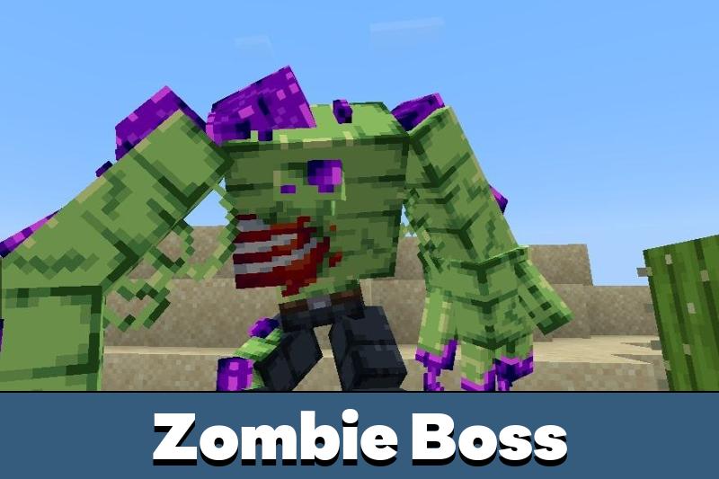 Download Zombie Boss Mod for Minecraft PE - Zombie Boss Mod for MCPE
