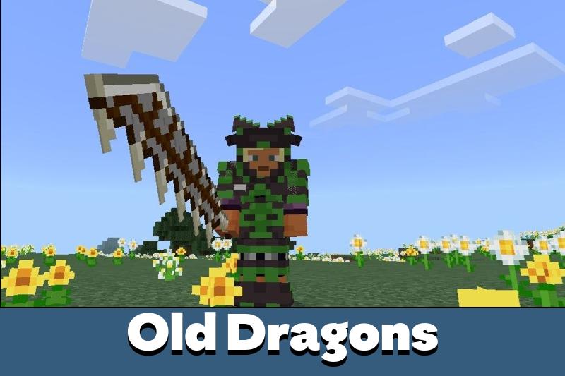 Download Old Dragons Mod for Minecraft Bedrock Edition