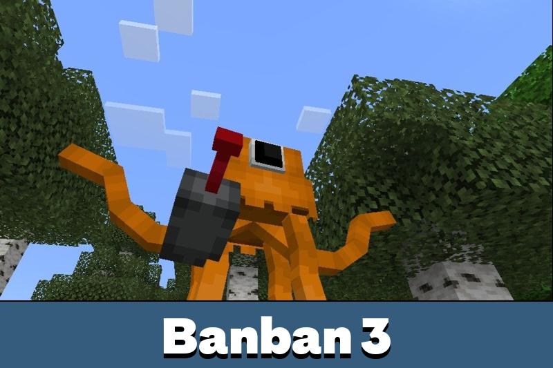 Download Banban 3 Mod for Minecraft PE - Banban 3 Mod for MCPE