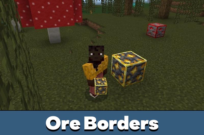 Download Ore Borders Texture Pack for Minecraft PE - Ore Borders ...