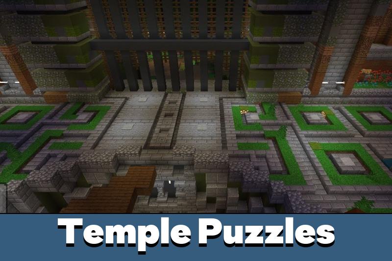 Download Temple Puzzles Map for Minecraft PE - Temple Puzzles Map for MCPE