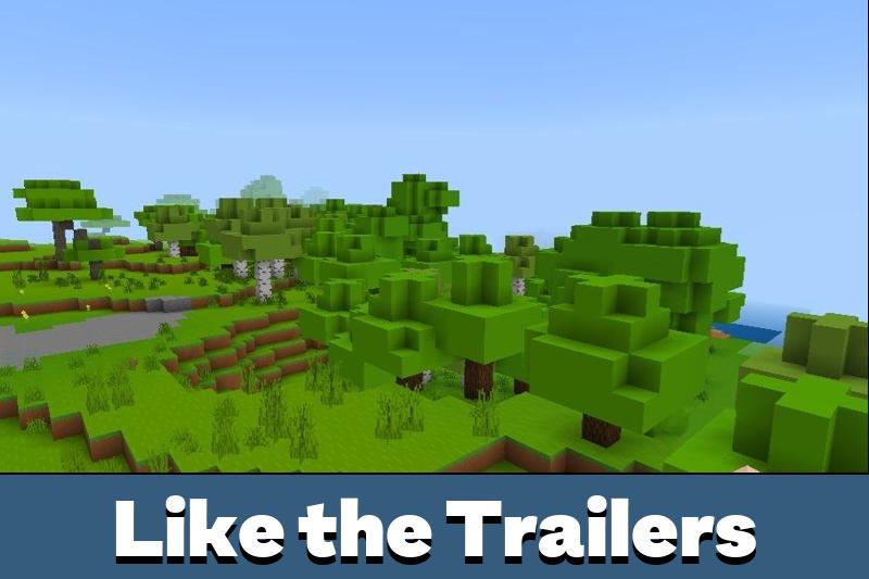 Download Like the Trailers Texture Pack for Minecraft PE