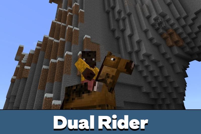 Download Dual Rider Mod for Minecraft PE - Dual Rider Mod for MCPE