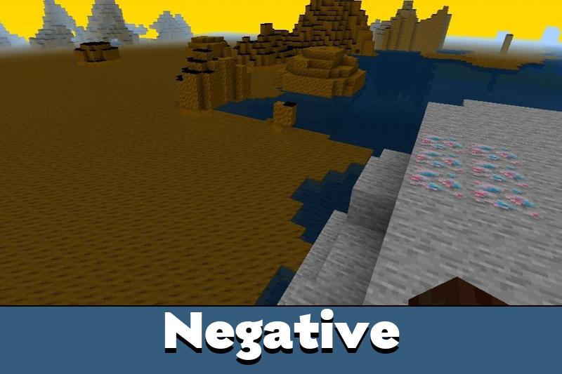 Download Negative Texture Pack for Minecraft PE - MCPEDL
