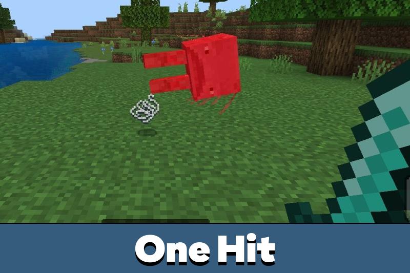 Download One Hit Mod for Minecraft Bedrock Edition